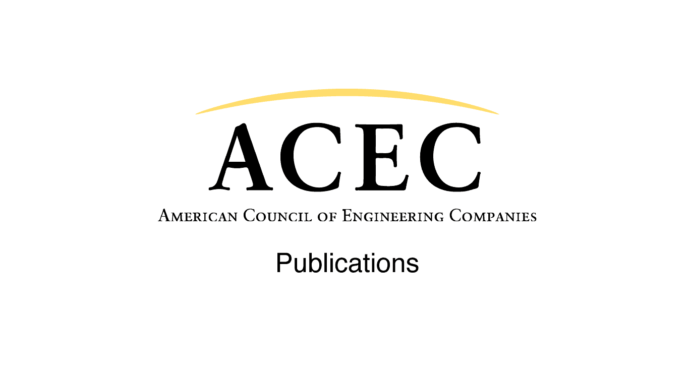 Benefits of the ACEC Federation – ACEC