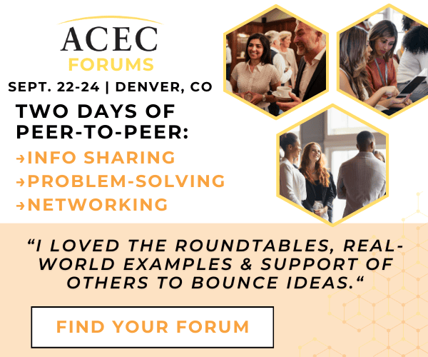 ACEC - American Council of Engineering Companies