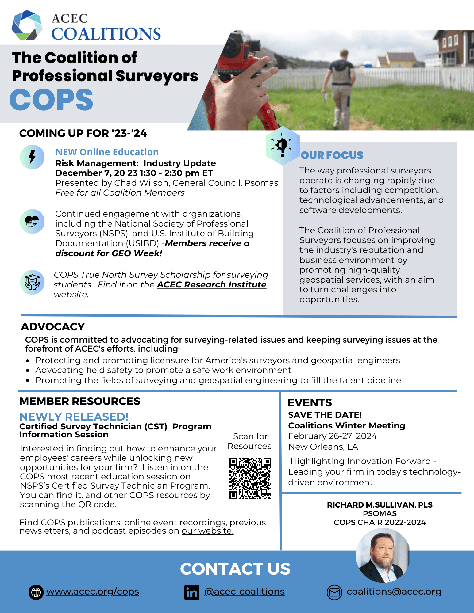 COPS Newsletter – October – ACEC