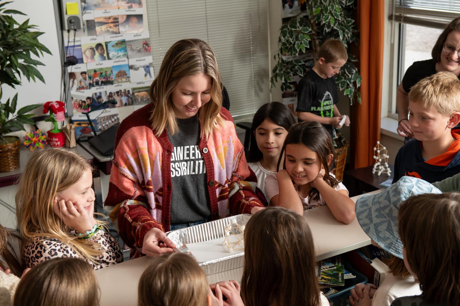 Olsson Brings Engineering to Life for Students during E-Week - ACEC