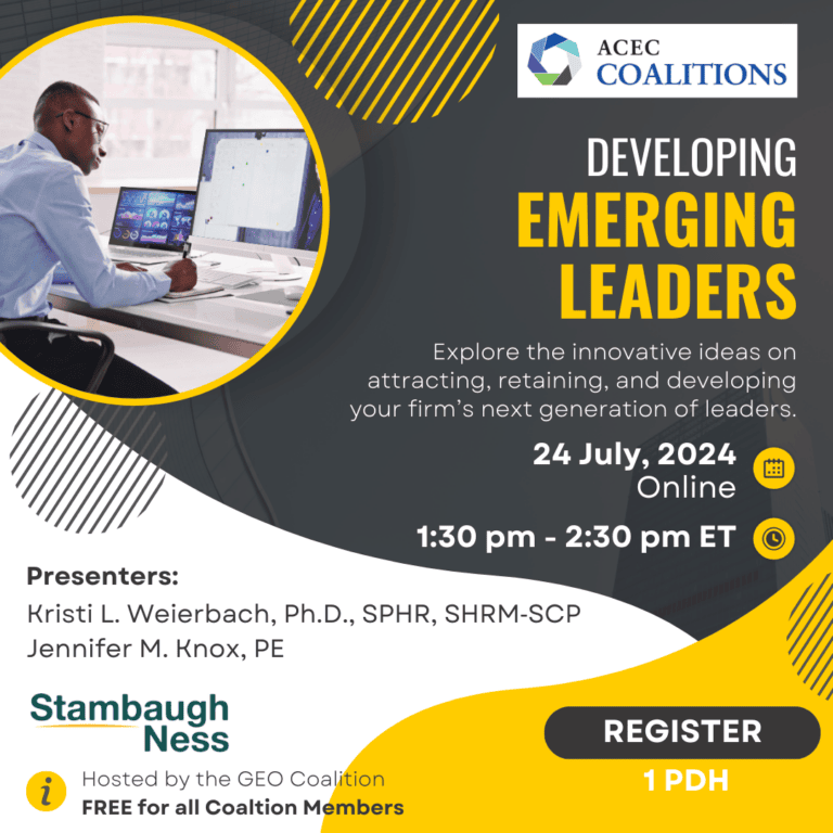 Developing Emerging Leaders – ACEC