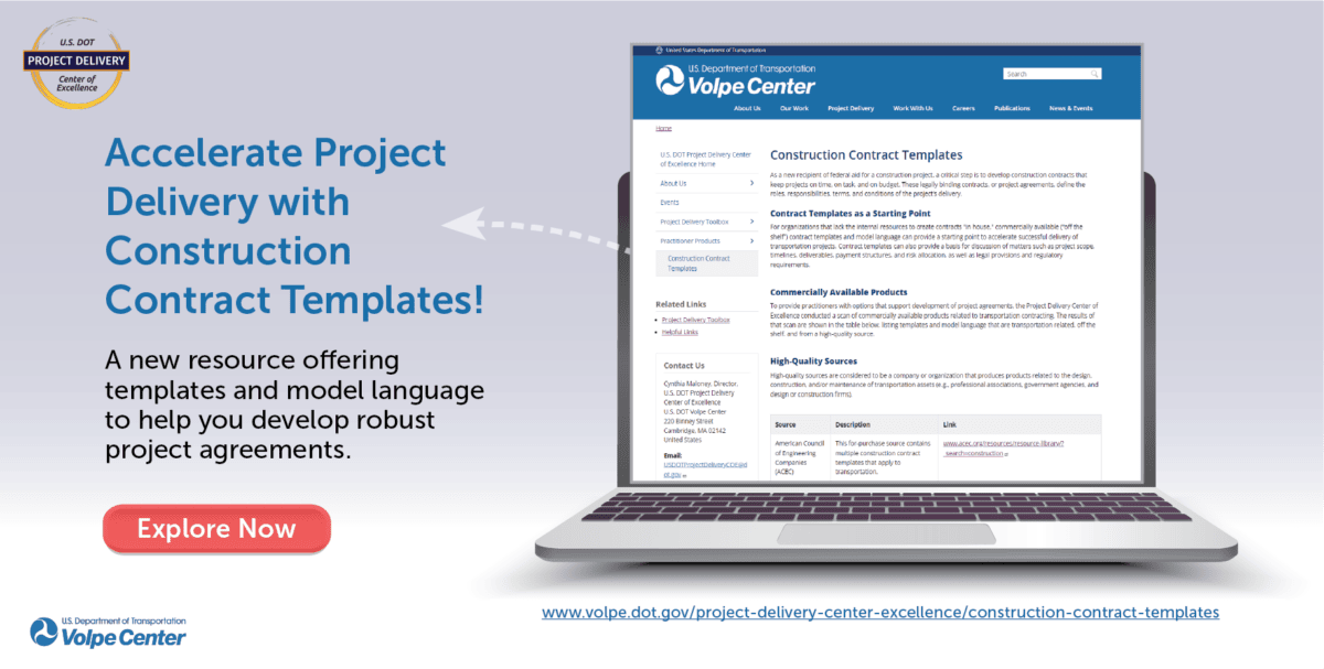 U.S. DOT Highlights EJCDC Contract Documents and Other ACEC Project Delivery Resources for Local ...