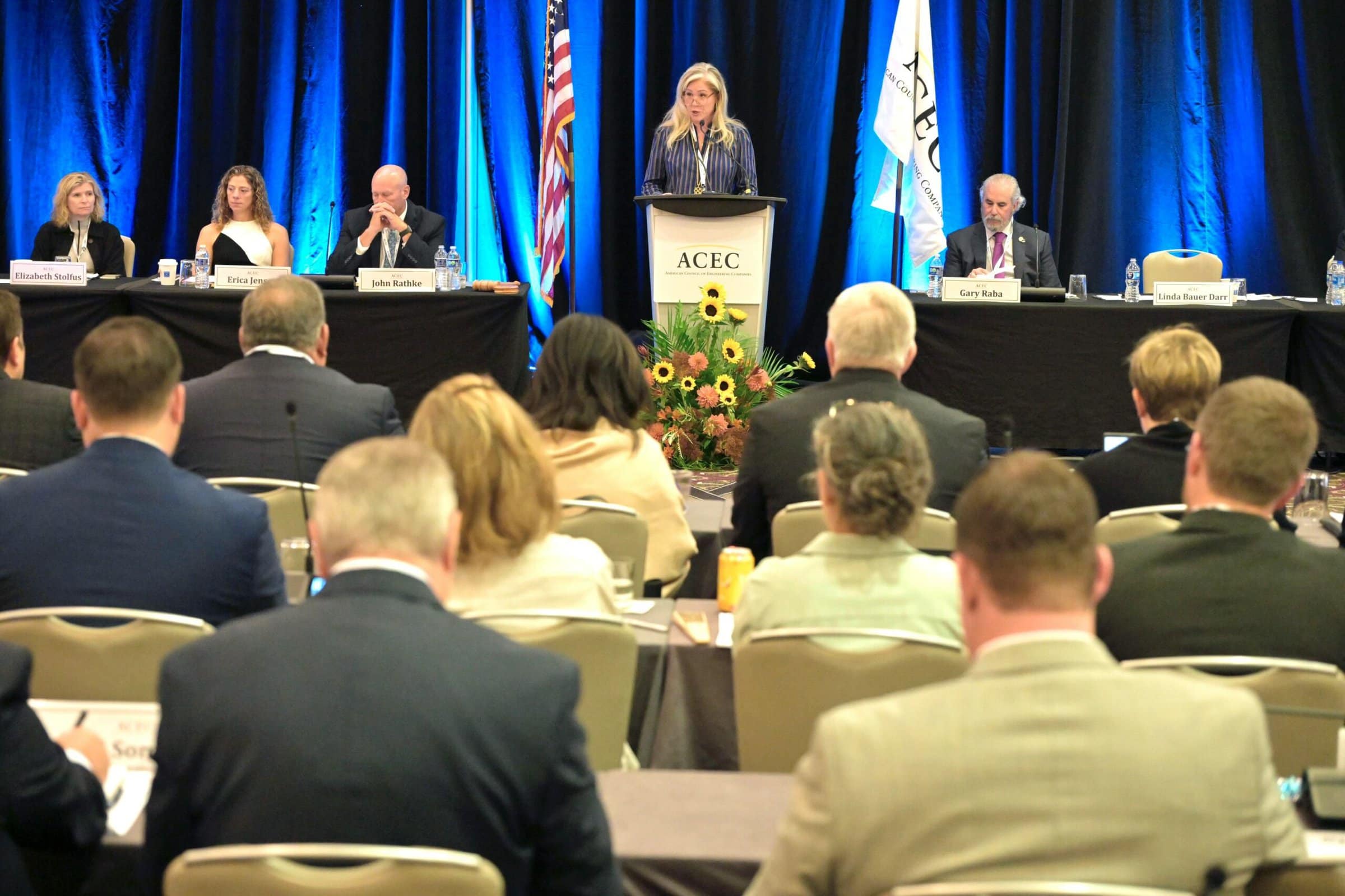 ACEC CEO Linda Bauer Darr Addresses Board of Directors - ACEC