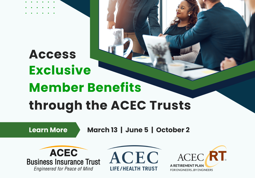 Access Exclusive Member Benefits through the ACEC Trusts – ACEC